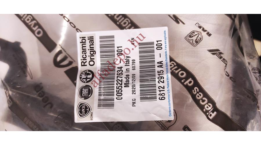 Alfa Romeo 1750 TBI Giulietta 4C 159 Brera vezérlés takaró védő műanyag ...